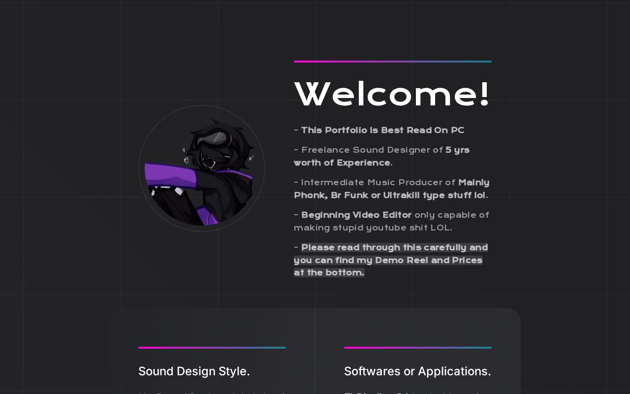 The Strongest Sfx Portfolio of Today